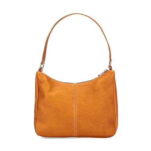 Le Donne Leather Addison Hobo – Premium Full Grain Colombian Leather Shoulder Bag - 11”x8.5”x3” (GRAY)