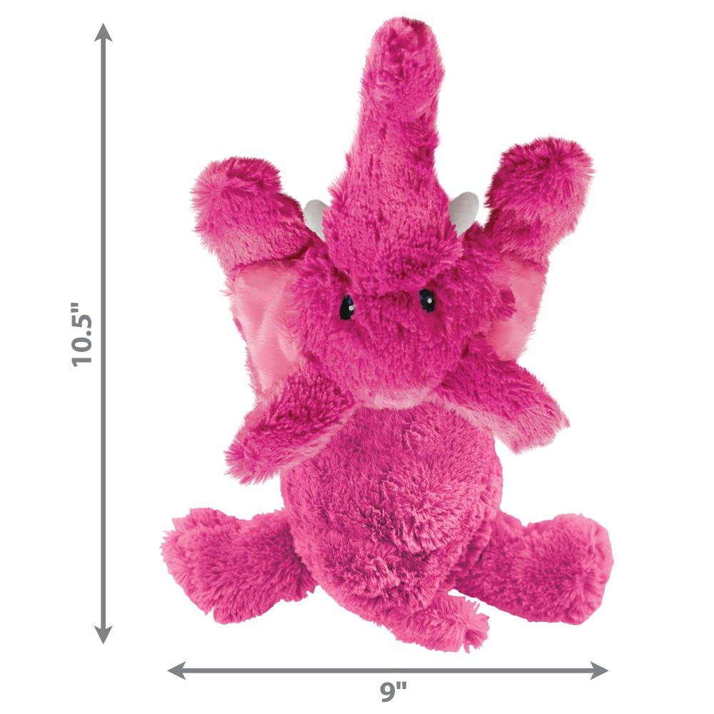 KONG - Cozie Elmer Elephant - Indoor Cuddle Squeaky Plush Dog Toy - for Medium Dogs…