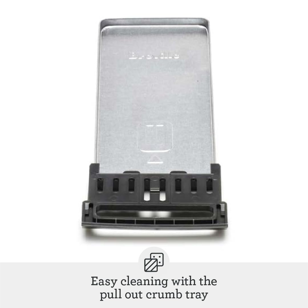 Breville BTA820XL Die-Cast 2-Slice Smart Toaster, Brushed Stainless Steel