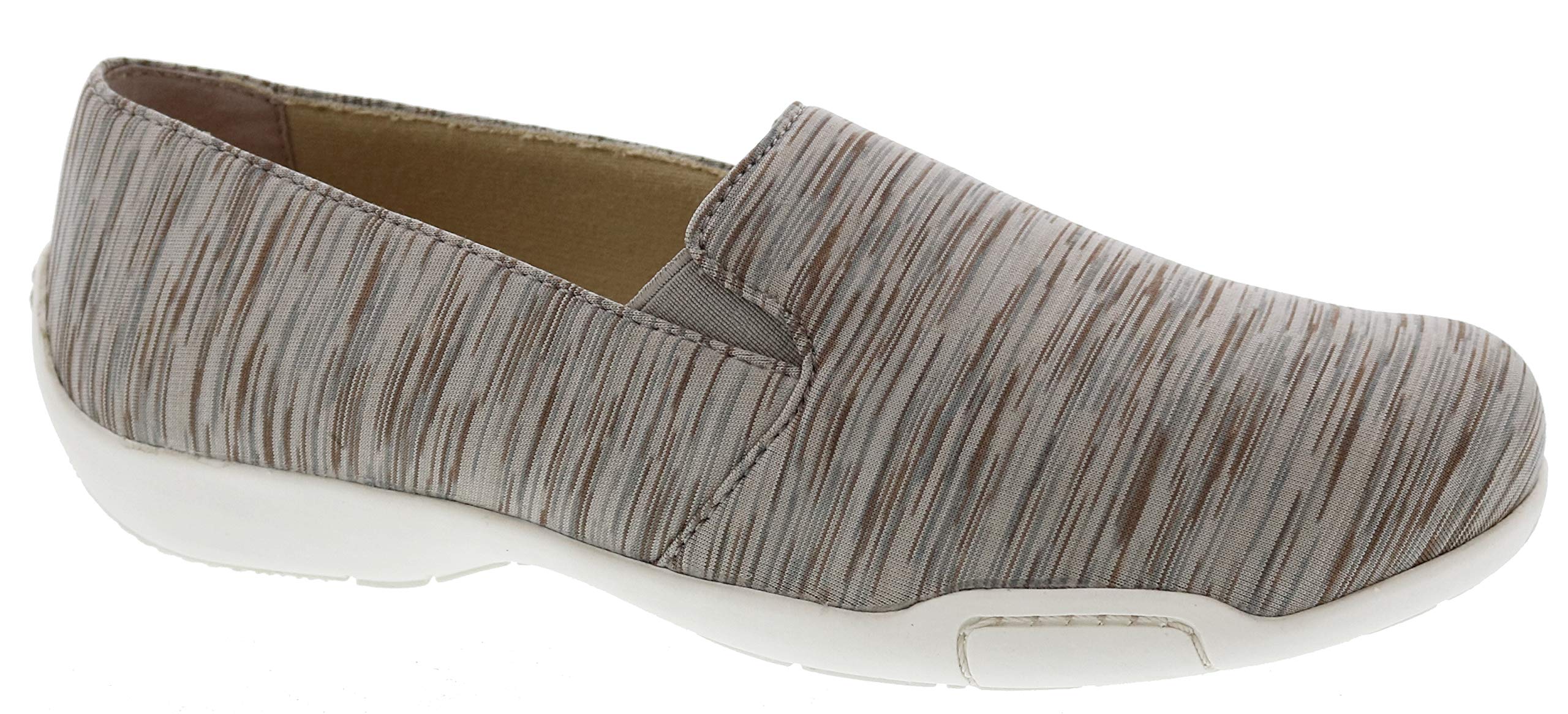 Ros Hommerson Carmela 62030 Women's Casual Shoe: Taupe Multi/Fabric 13 Narrow (2A) Slip-On