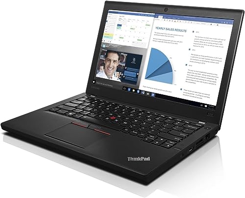 Lenovo Thinkpad X260 Laptop Intel Core i5 2.40 GHz 8GB Ram 256GB SSD Windows 10 Pro (Renewed)