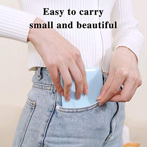 2 Pcs Plastic Storage Case Organizer Face Cover Storage Bag Bandanas Storage Clip Dustproof Storage Box for Face Cover Pollution Prevention (Green)