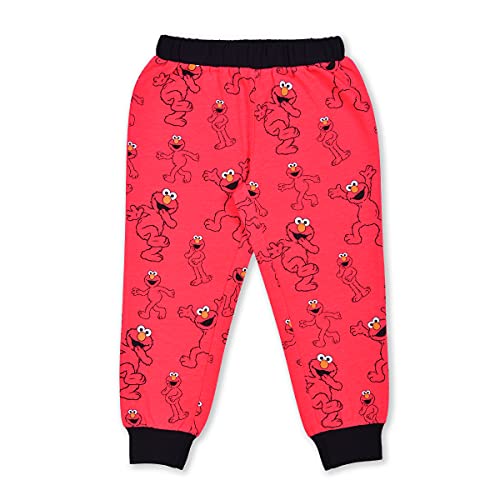 Sesame Street Elmo and Cookie Monster Boys T-Shirt and Pants Set for Infant and Toddlers