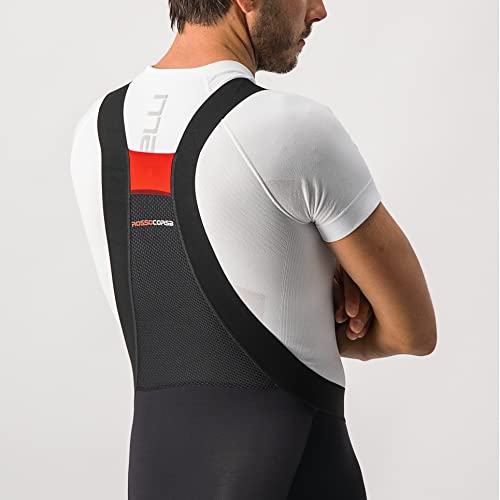 CASTELLI Men's Sorpasso ROS Bibknicker for Road and Gravel Biking I Cycling - Black Reflex - XX-Large