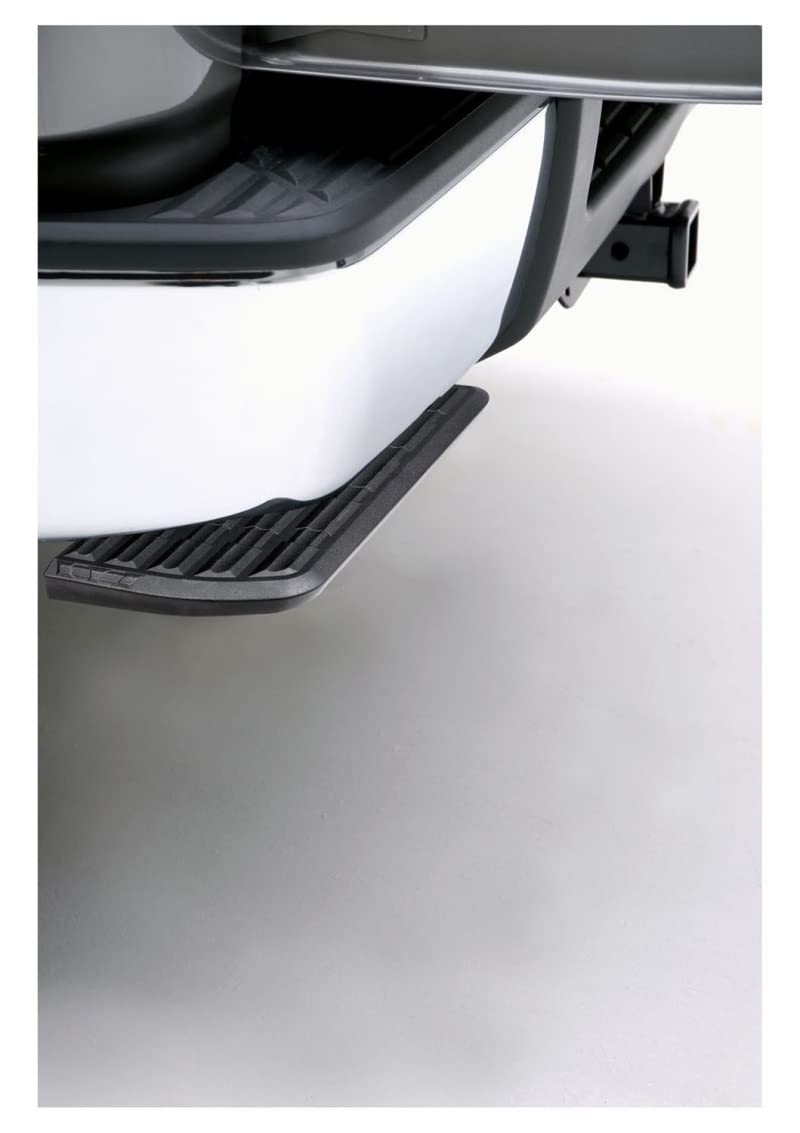 AMP Research 75301-01A BedStep Retractable Bumper Step for 1999-2006 Silverado & Sierra 1500/2500/3500, 2007 Silverado & Sierra Classic Models (Excludes Flareside),Black