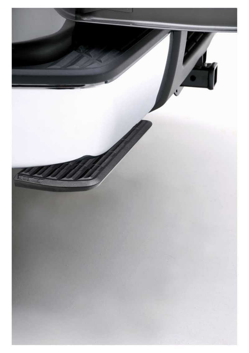 AMP Research 75301-01A BedStep Retractable Bumper Step for 1999-2006 Silverado & Sierra 1500/2500/3500, 2007 Silverado & Sierra Classic Models (Excludes Flareside),Black