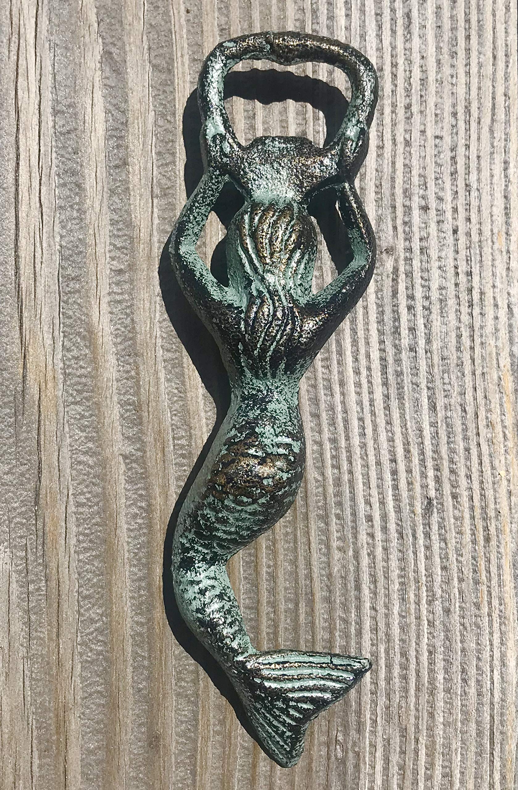 Mythical Mermaid Beer Bottle Opener β Unique Nautical Bar Decor β Best Friend Barware Gift β Stocking Stuffer
