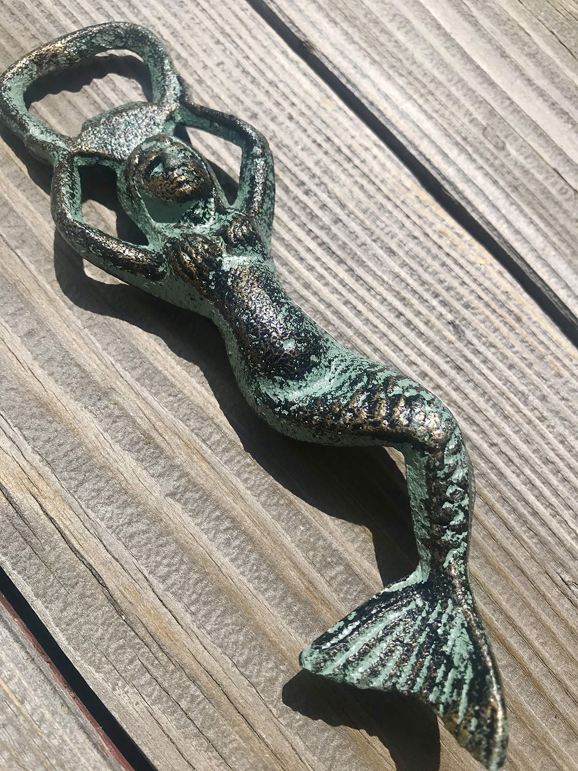 Mythical Mermaid Beer Bottle Opener β Unique Nautical Bar Decor β Best Friend Barware Gift β Stocking Stuffer