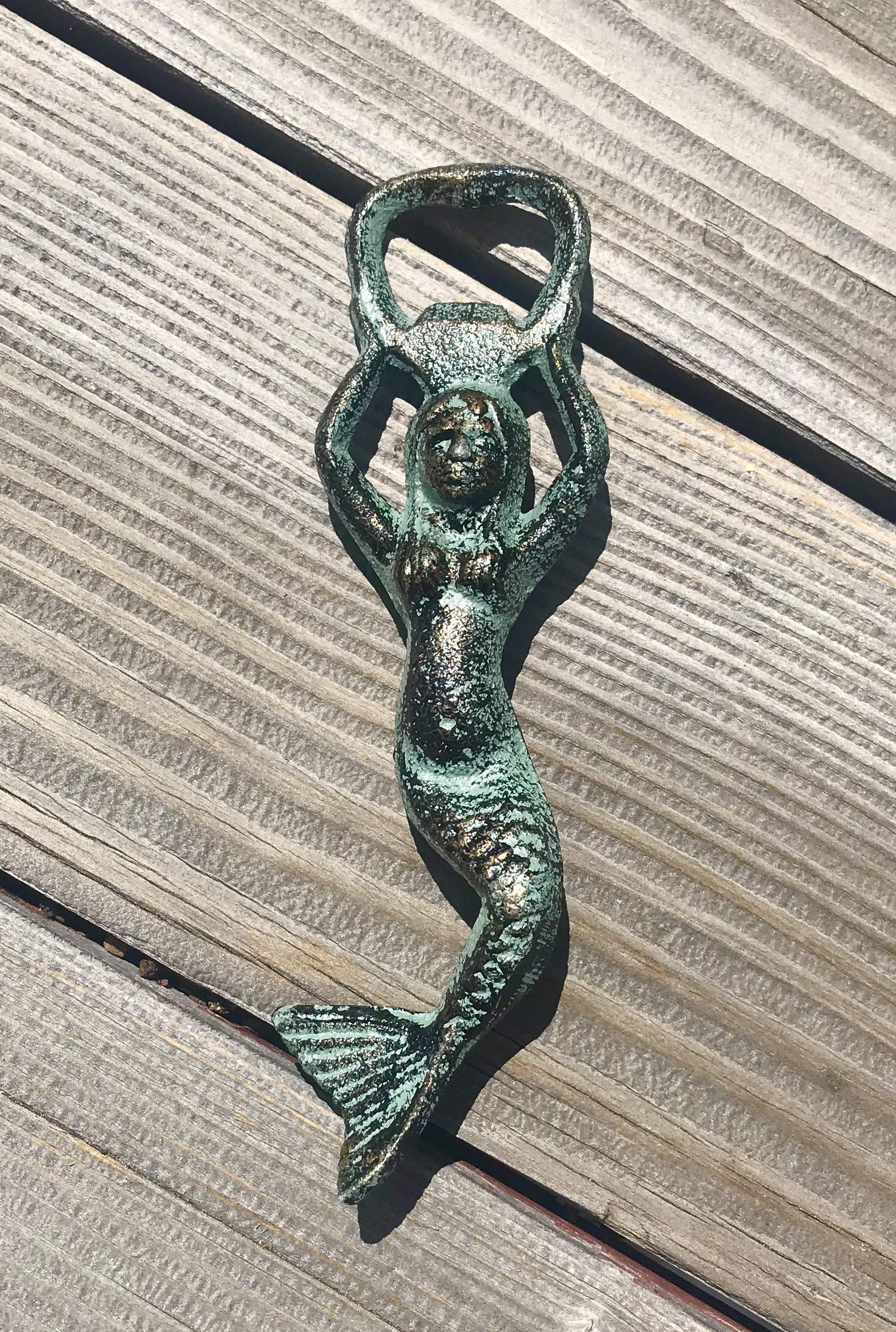 Mythical Mermaid Beer Bottle Opener β Unique Nautical Bar Decor β Best Friend Barware Gift β Stocking Stuffer