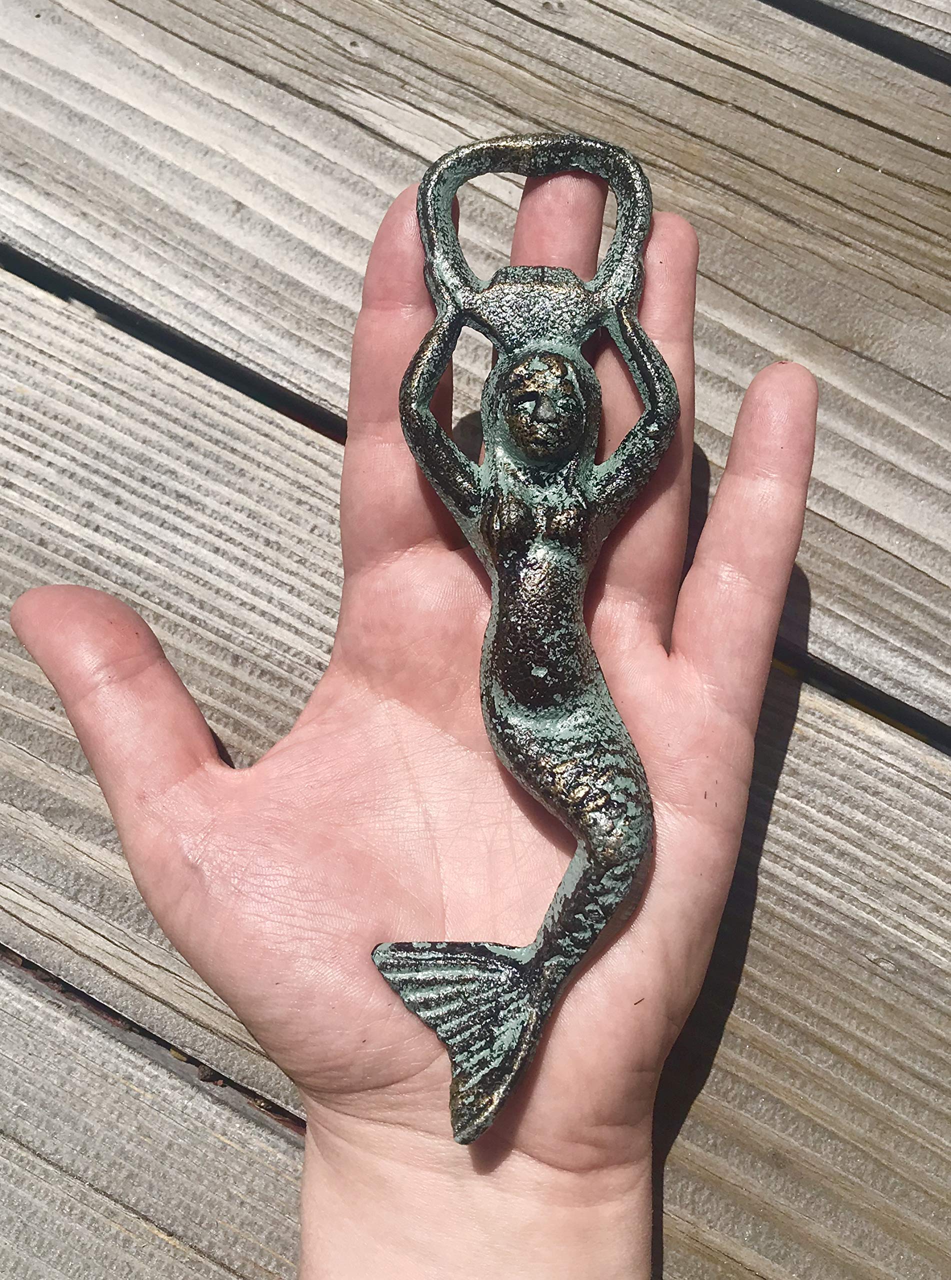 Mythical Mermaid Beer Bottle Opener β Unique Nautical Bar Decor β Best Friend Barware Gift β Stocking Stuffer
