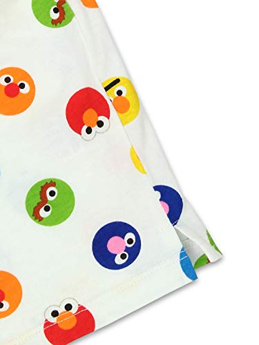Isaac Mizrahi Loves Sesame Street Gang Elmo Baby Toddler Polo Collared Shirt (24 Months, White/Multi)