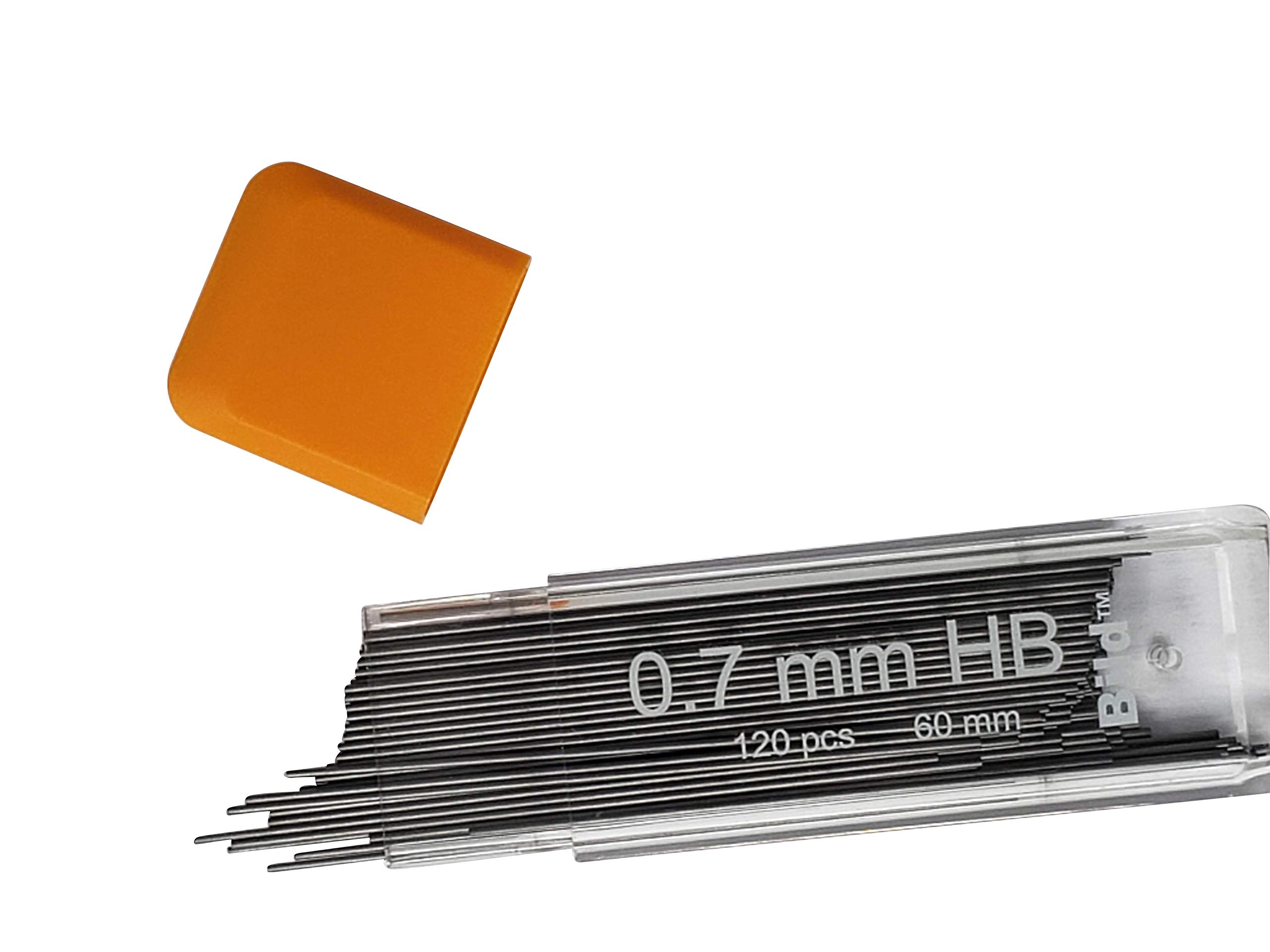 Bild Premium 1200 leads of 0.7 mm Mechanical Pencil Lead Refills (HB Mega, 0.7 mm)