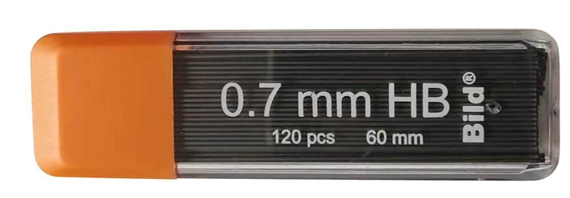 Bild Premium 1200 leads of 0.7 mm Mechanical Pencil Lead Refills (HB Mega, 0.7 mm)