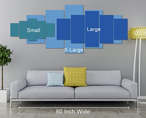 Biufo Gamer Symbol Canvas Wall Art Paintings Gaming Wall Decor Print Picture Artwork for Kids Boys Game Room Playroom Bedroom Decor (Small)