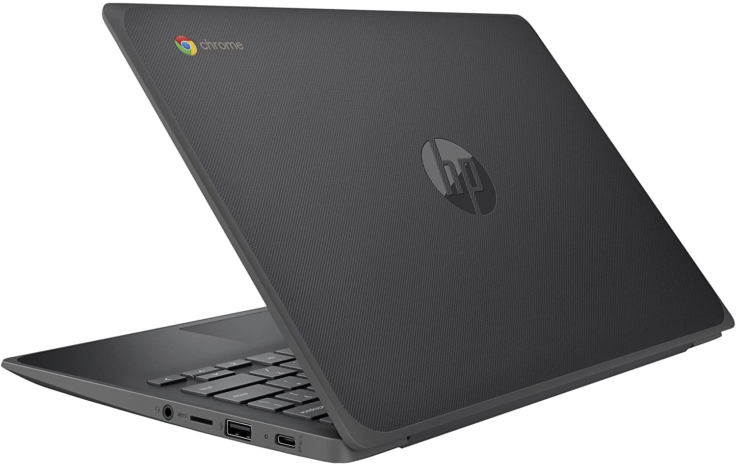2022 Newest HP Chromebook 11A G8 Education Edition, 11.6" HD Display, AMD A4-9120C(up to 2.4GHz), 4GB Memory, 160GB Space(32GB eMMC+128GB Card), Webcam, USB-C, WiFi, Bluetooth, Chrome OS, JVQ MP