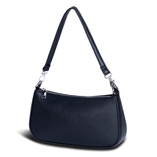 NIUEIMEE ZHOU Small Shoulder bag with 2 Removable Straps Cross Body Clutch Purse Handbag for Women