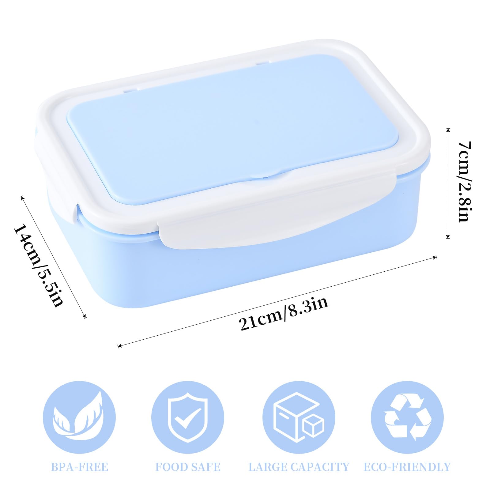 UPTRUST Bento Lunch container For Kids, Bento adult box With 3 Compartment. Leak-proof, Microwave safe, Dishwasher Safe, Freezer Safe,Meal Fruit Snack Packing Box(Spoon&Fork included) (Pink)