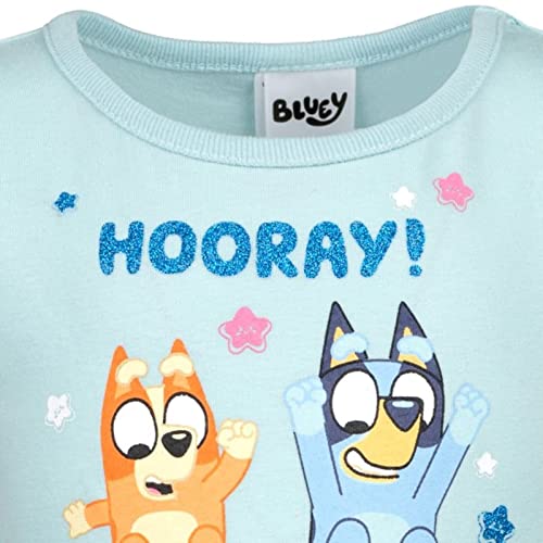 Bluey Bingo Toddler Girls Dress 4T Blue