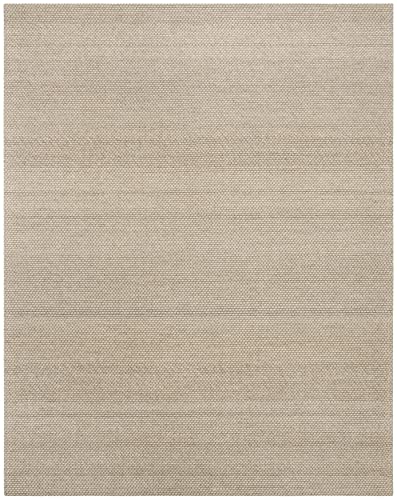 SAFAVIEH Natura Collection 9' x 12' Beige NAT801B Handmade Premium Wool Living Room Dining Bedroom Area Rug
