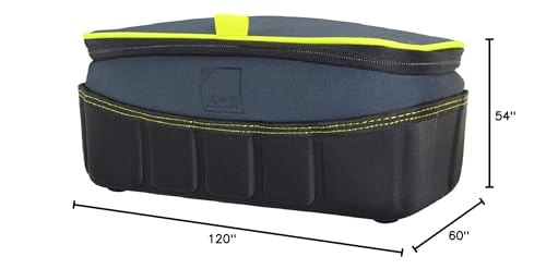 Lewis N. Clark Travelflex Toiletry Kit, Makeup Bag, Shower Caddy + Travel Organizer for Luggage, Carry-on or Suitcase, Classic Side Zip, Charcoal