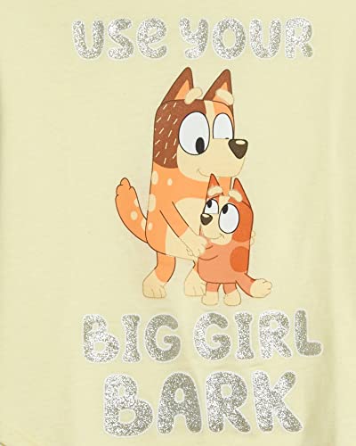 Bluey Bingo Mom Toddler Girls 3 Pack Short Sleeve T-Shirt Blue/Pink/Yellow 3T