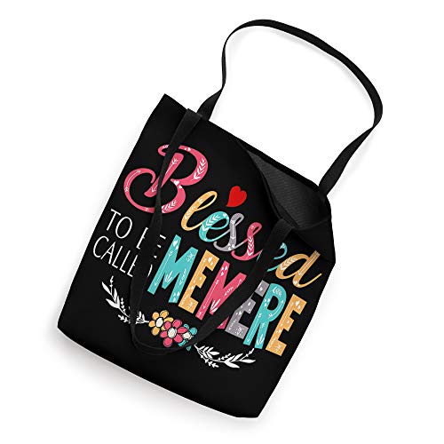 Blessed to be called Memere Colorful - Grandma Gift Tote Bag