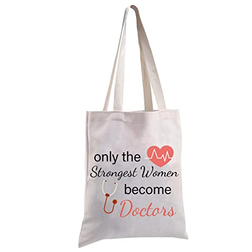 MBMSO Doctor Tote Bag Female Doctor Gifts Medical Doctor Graduation Gifts for Women Thank You Gifts for Doctor Shoulder Bag (Doctor TB)