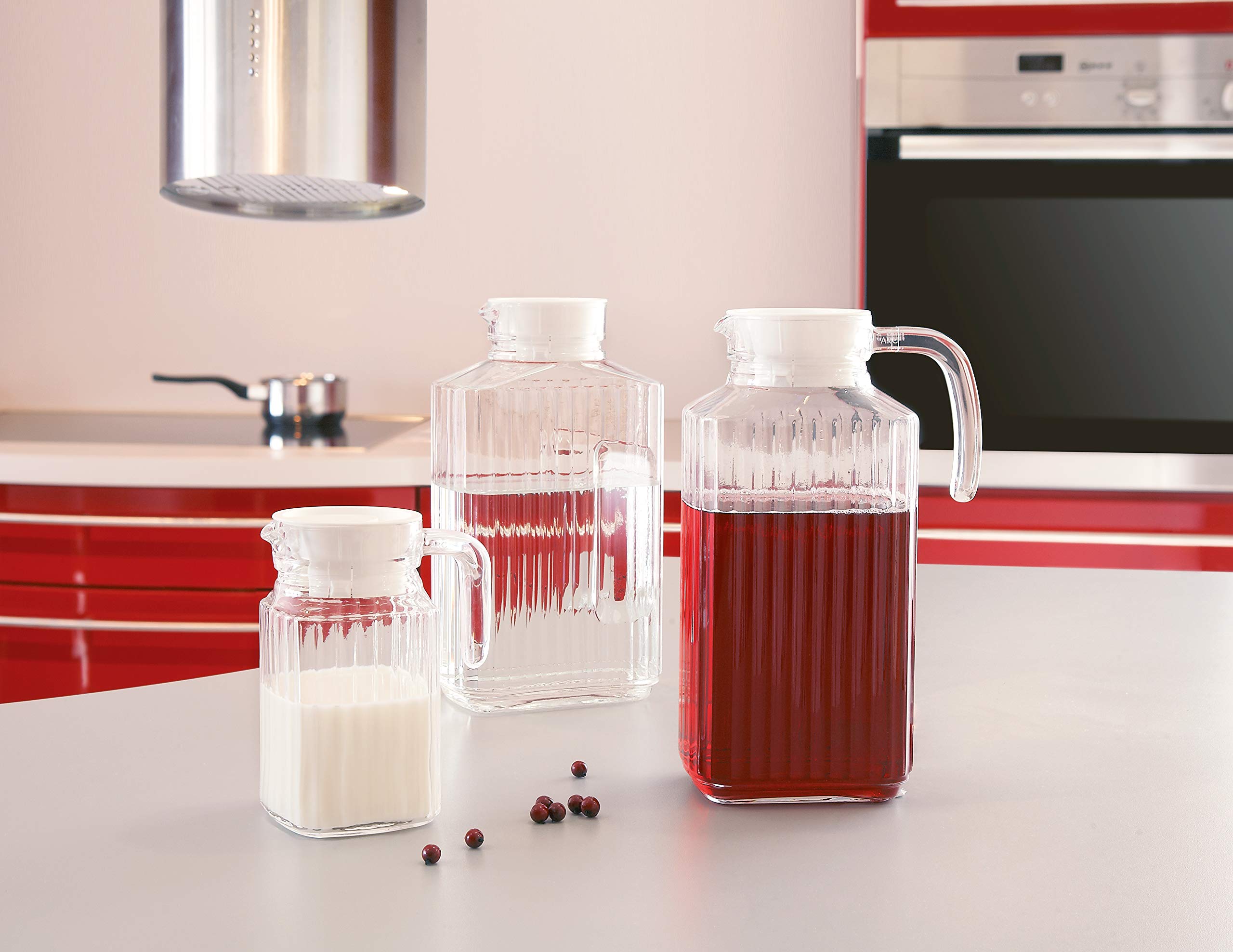 Luminarc Quadro 1.7-Liter (57 1/4-Ounce) Pitcher