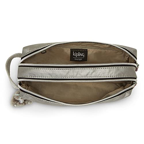 Kipling Garri Pouch Glitter Pop Silver