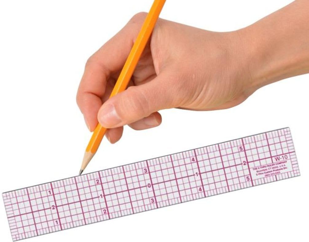 Westcott 6" Engineers’ Protractor Ruler (W-8)