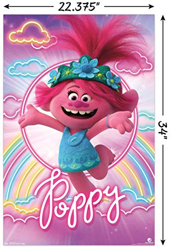 Trends International DreamWorks Trolls 2 - Poppy Wall Poster, 22.375" x 34", Unframed Version