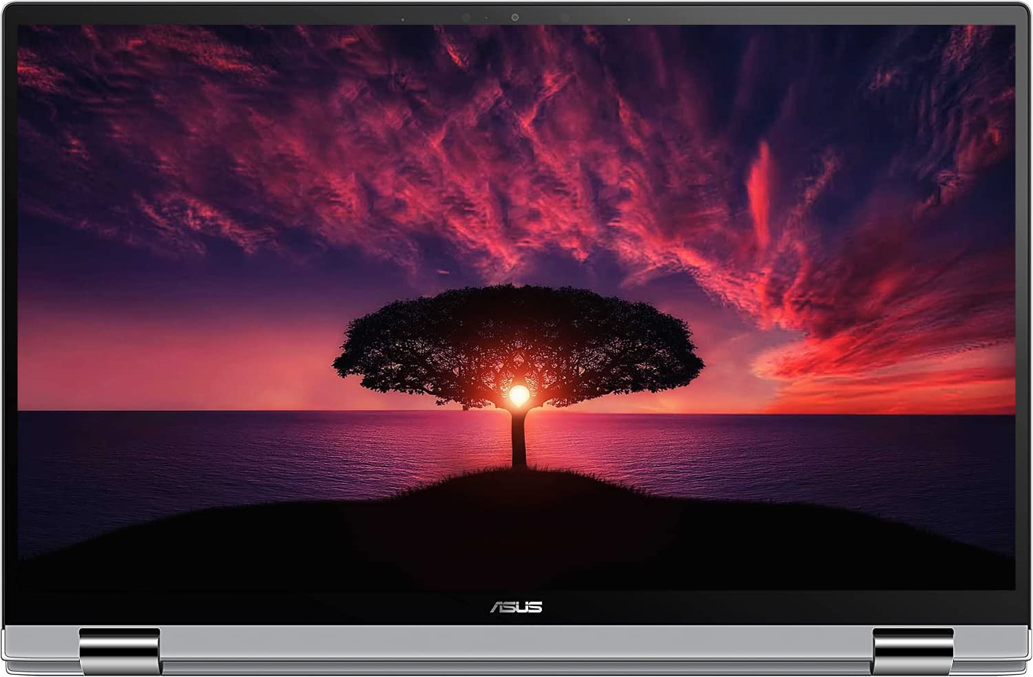 ASUS ZenBook 2 in 1 Convertible Business Laptop, 15.6” FHD Touchscreen, AMD Ryzen 7 5700U, Windows 11 Pro, 8GB RAM 256GB SSD, GeForce MX450, Backlit & Full-Size Keyboard, Long Battery Life, Durlyfish