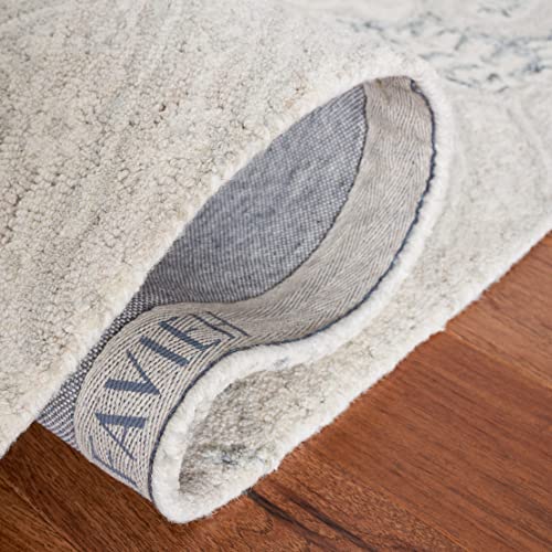 Safavieh Micro-Loop Collection 10' x 14' CharcoalIvory MLP539H Handmade Premium Wool Living Room Dining Bedroom Area Rug