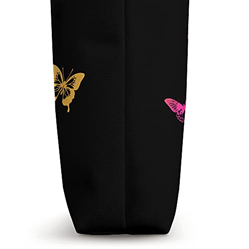 Ava - Beautiful Name with colorful Butterflies Tote Bag