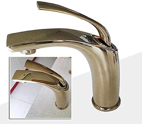 ZHANGYUEFEIFZ Bathroom Sink Faucet Sink Faucet Bathroom Basin Faucet Solid Brass Sink Faucet Hot and Cold Single Lever Countertop Toilet Faucet (Color : Style 22)