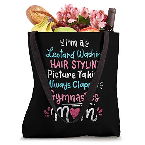 Im A Leotard Washin Hair Stylin Gymnastics Mom Mothers Day Tote Bag