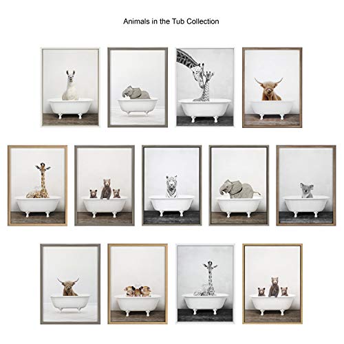 Kate and Laurel Blake Old Fashioned Cocktail Framed Printed Glass Wall Art by Amber Leaders Designs, 16x20 Dark Gold, Chic Mid-Century Wall Decor