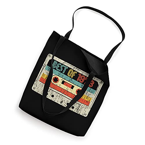 50th Birthday Gifts Best Of 1973 Vintage Cassette Tape Retro Tote Bag