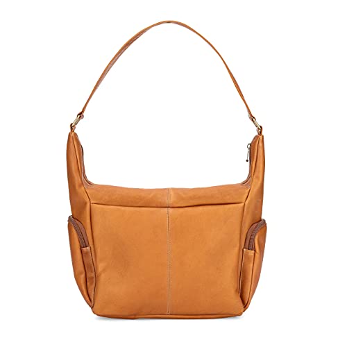 Le Donne Leather - Aria Hobo/Shoulder Bag β Premium Full Grain Colombian Leather Shoulder Bag - 13.5βx10.5βx5β (TAN)