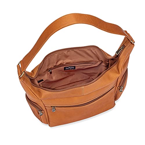 Le Donne Leather - Aria Hobo/Shoulder Bag β Premium Full Grain Colombian Leather Shoulder Bag - 13.5βx10.5βx5β (TAN)