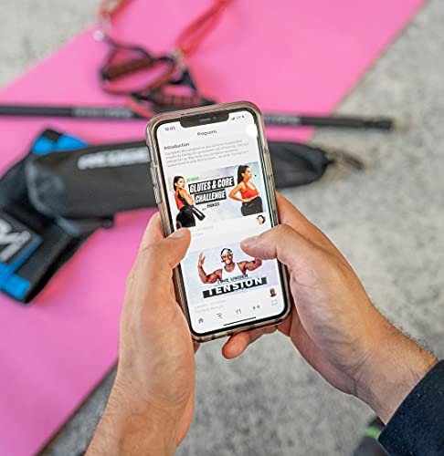 Redge Fit™ Complete Portable Full Body Home Gym Park Workout Set I Best Gift for Christmas I Resistance Bands for Beginners to Elite Athletes I Train Insane (with Free app)