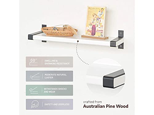 Lab Cosi 142956 Floating-Shelves, White