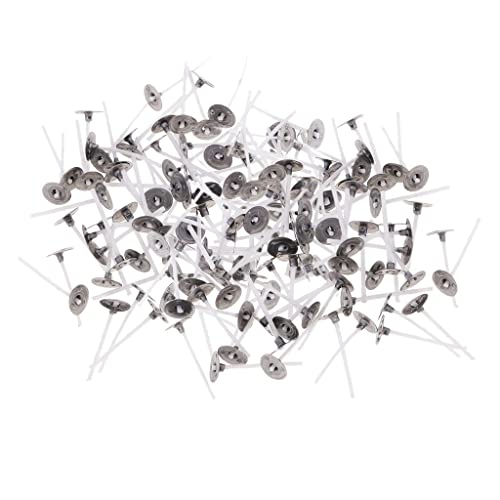 100pcs Heart Tea Light Cups W/Candle Wick for Scented Candles