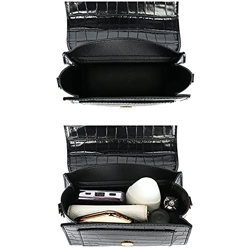 CATMICOO Croc Mini Purses for Women Trendy Small Handbags