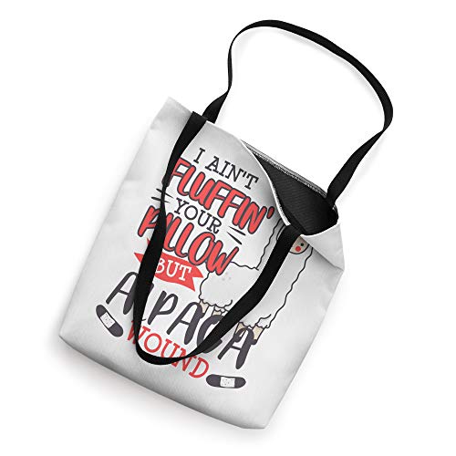 Wound Care Nurse Alpaca Funny Llama Pun Saying Gift Tote Bag