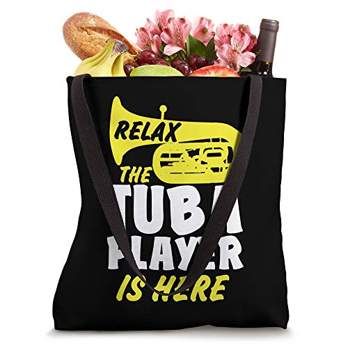 Tuba Player Funny Jazz Music Band Musician Tote Bag