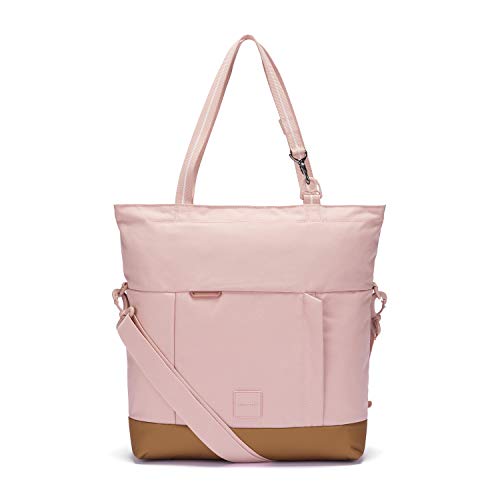Pacsafe GO Anti Theft Tote Bag, Sunset Pink