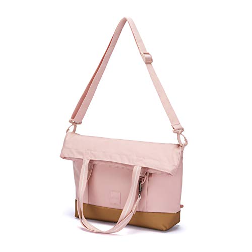 Pacsafe GO Anti Theft Tote Bag, Sunset Pink