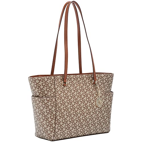 DKNY Casual Bryant Pocket Tote Handbag, Spring Yellow