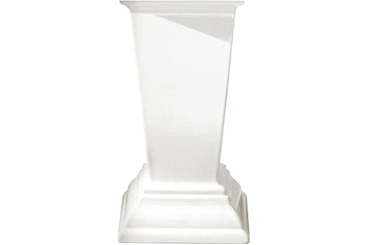 American Standard 0031000.020 Brands Cadet 3 High Efficiency Toilet Tank, 1.28 gpf, 3 in Flush Valve, White pedestal sink, 10 in wide x 10 in tall x 28 in deep